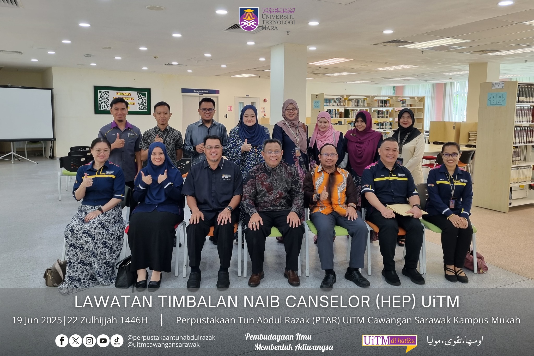 Lawatan Timbalan Naib Canselor (HEP) UiTM